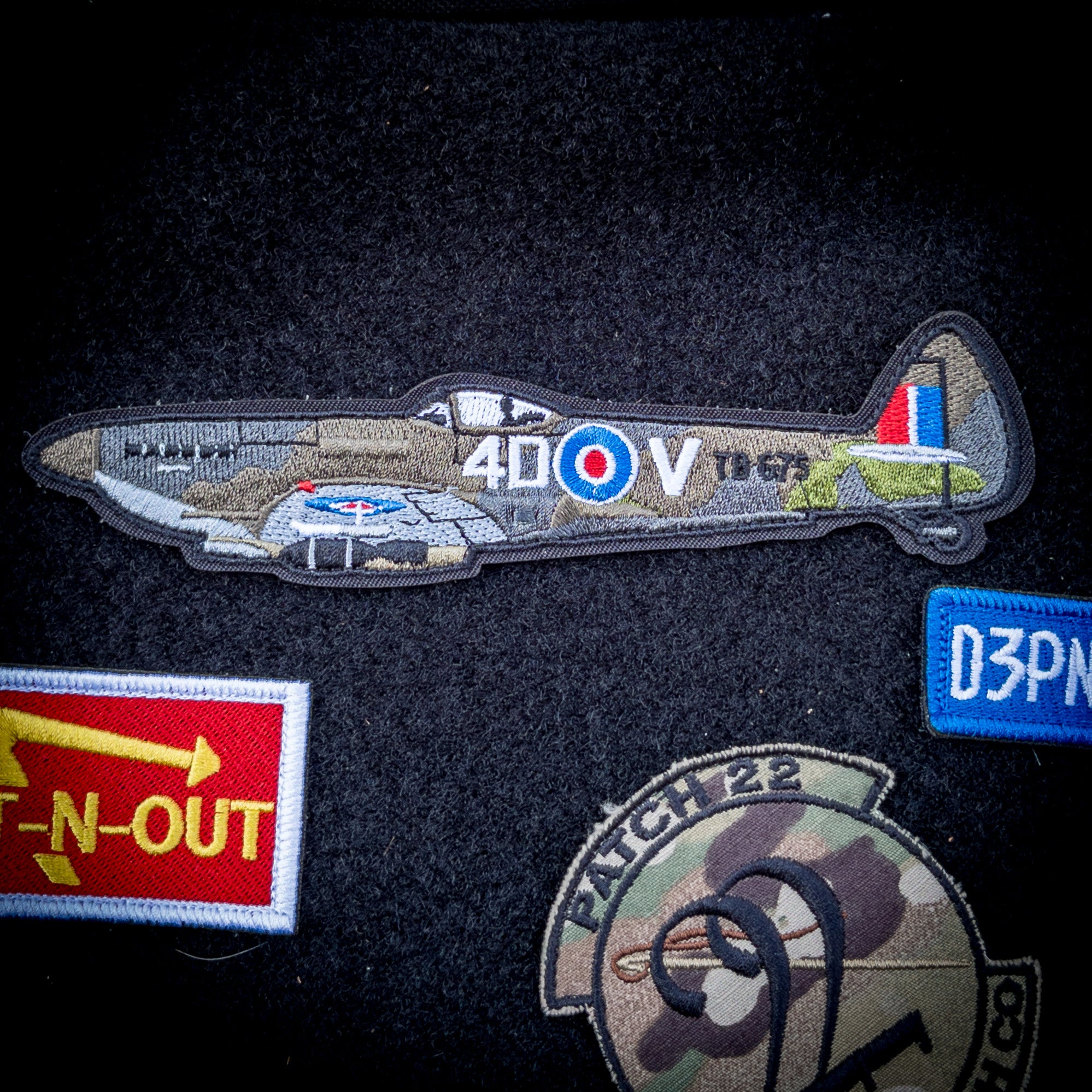 Supermarine Spitfire Limited-Edition Embroidered Patch – patch22